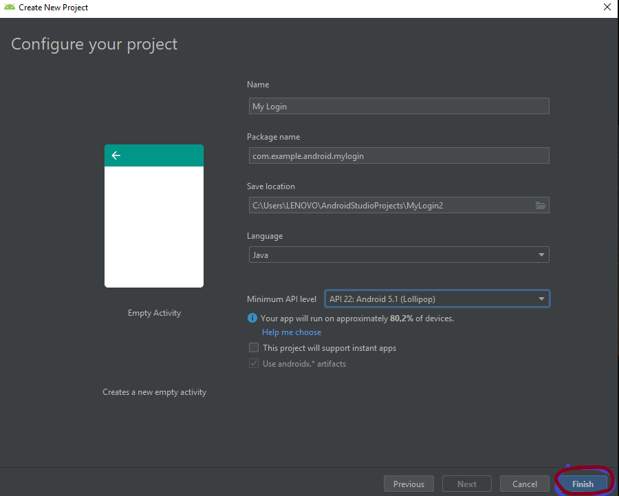 Tutorial Desain Login Sederhana Aplikasi Menggunakan Android Studio ...
